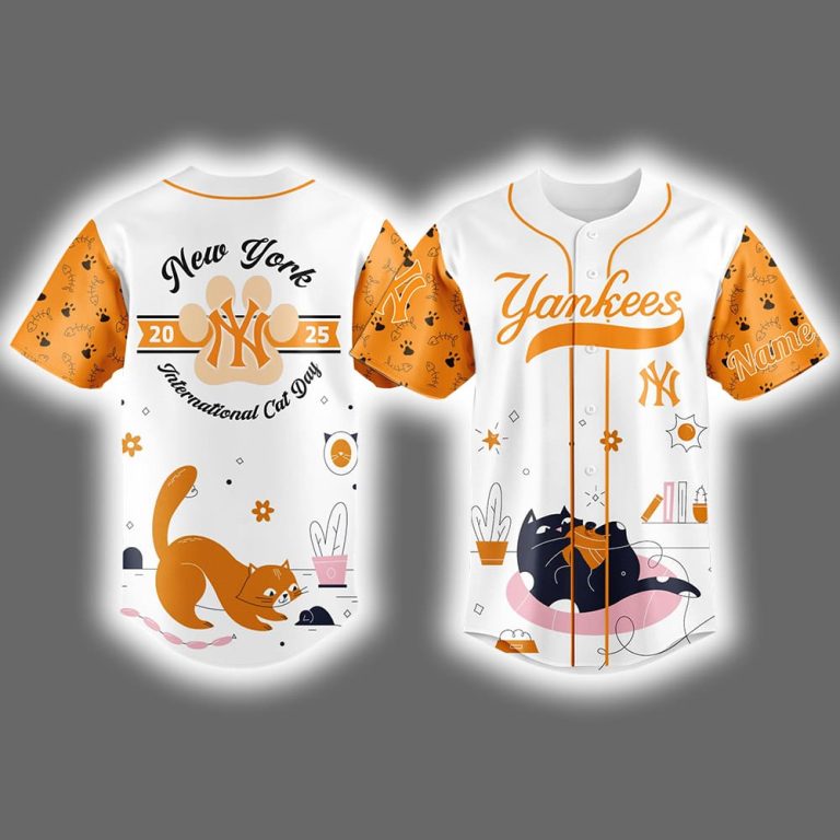 Yankees International Cat Day 2025 Jersey