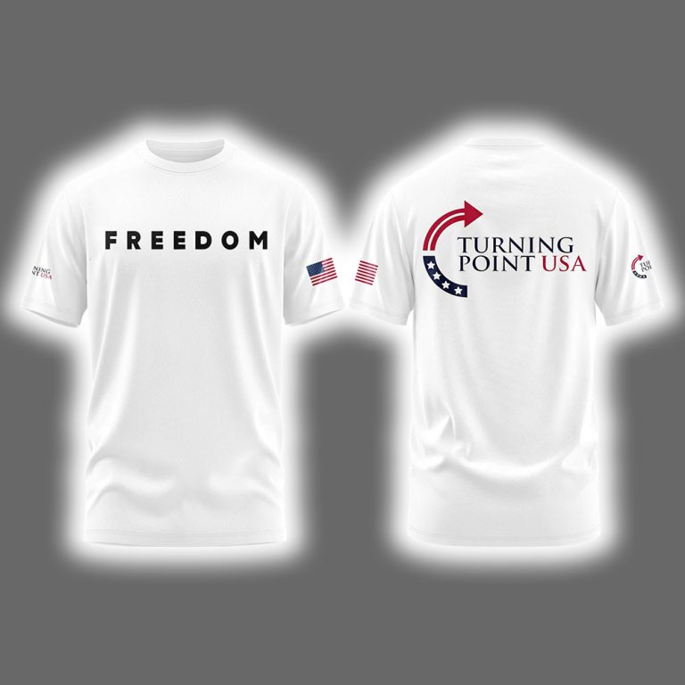 Charlie Kirk Freedom Turning Point USA Shirt