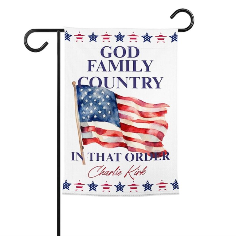 Charlie Kirk Freedom Signature Flag