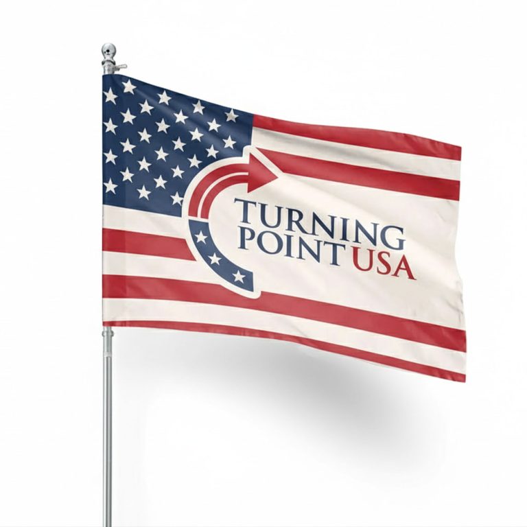 Turning Point USA Charlie Kirk Flag