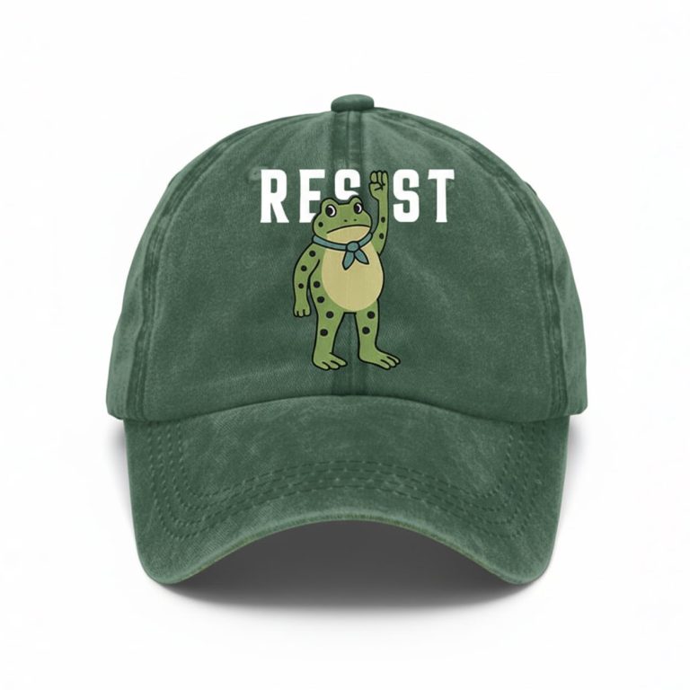 Resist Portland Frog Hat