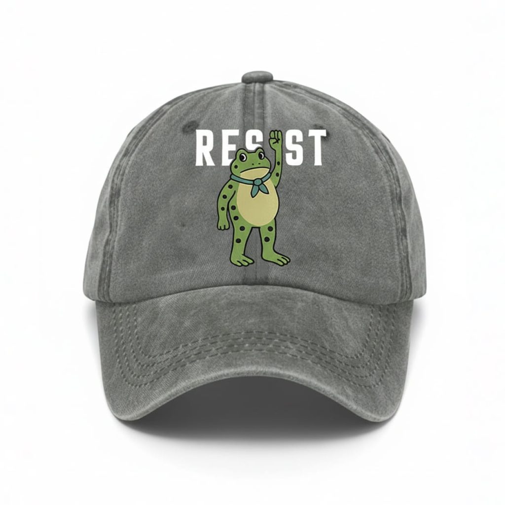 Resist Portland Frog Hat