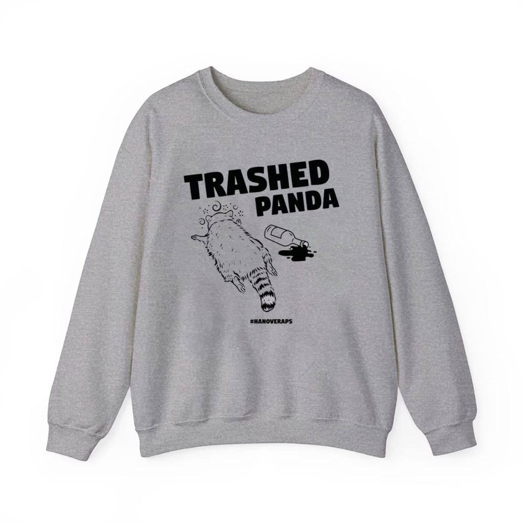 Drunk Raccoon Trashed Panda Shirt