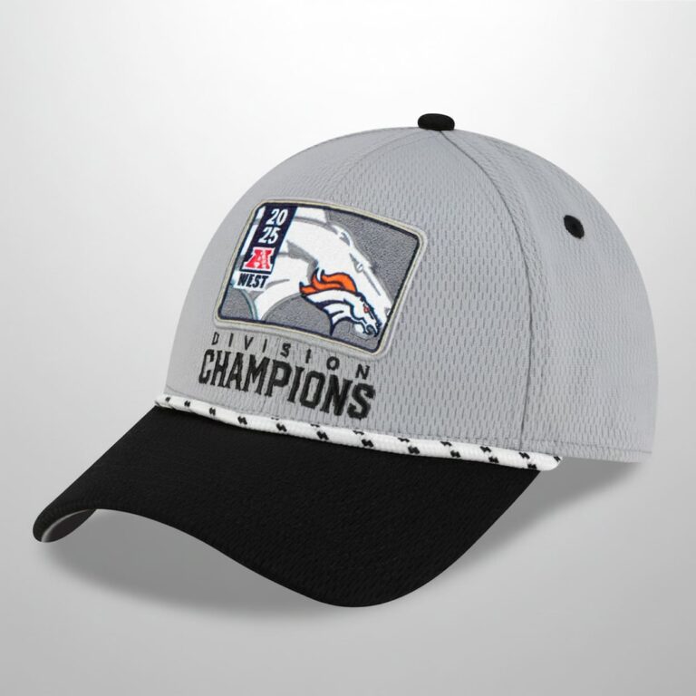 Broncos 2025 AFC West Champions Hat