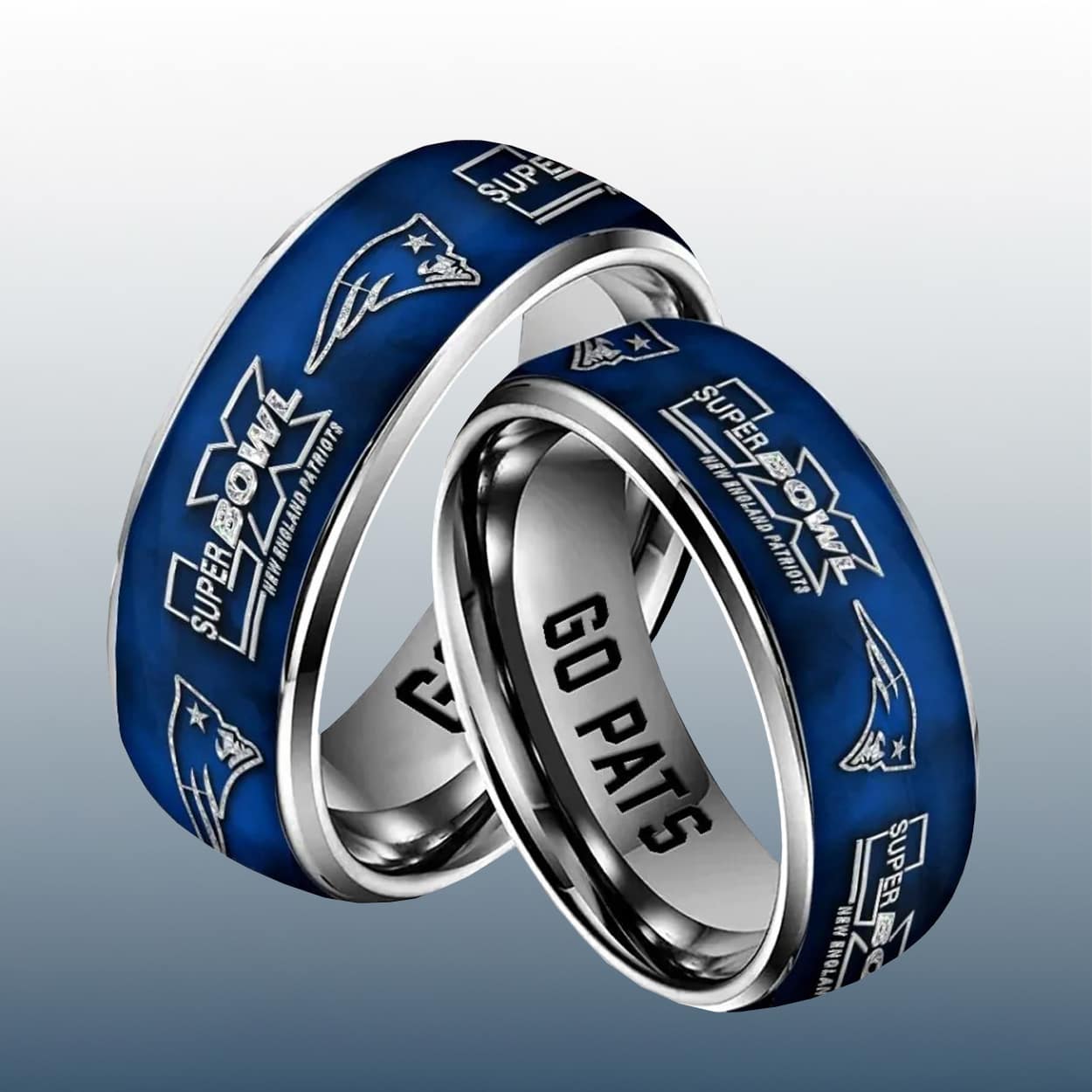 2026 Patriots SB LX Go Pats Ring