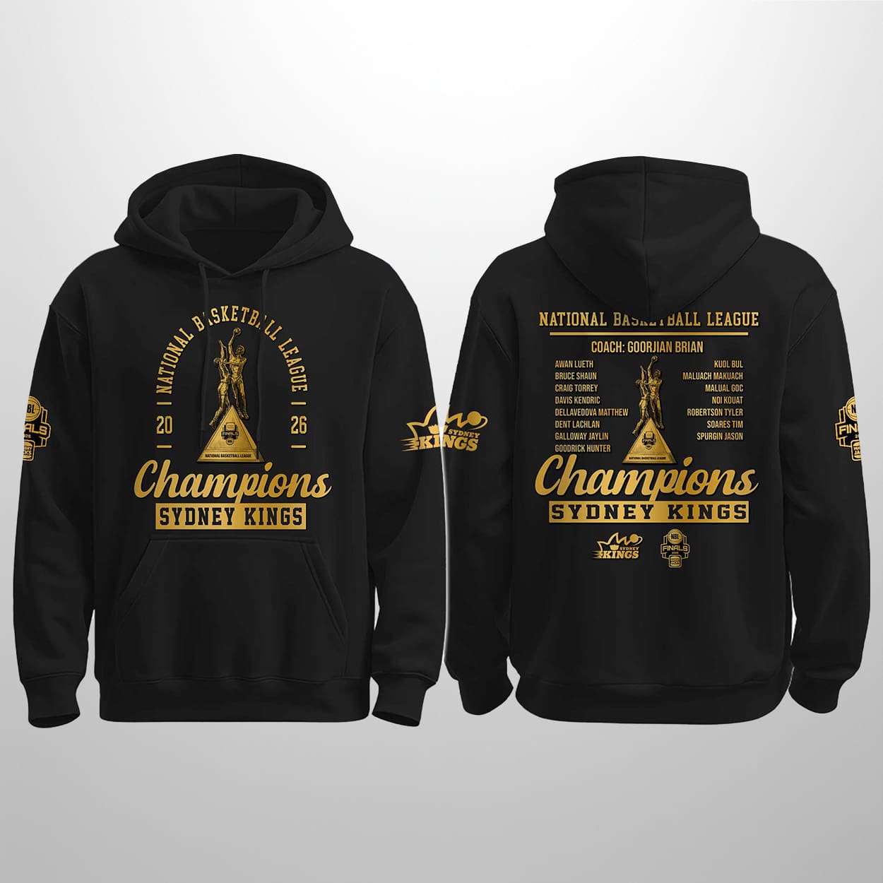 Sydney Kings Champions NBL 2026 Hoodie