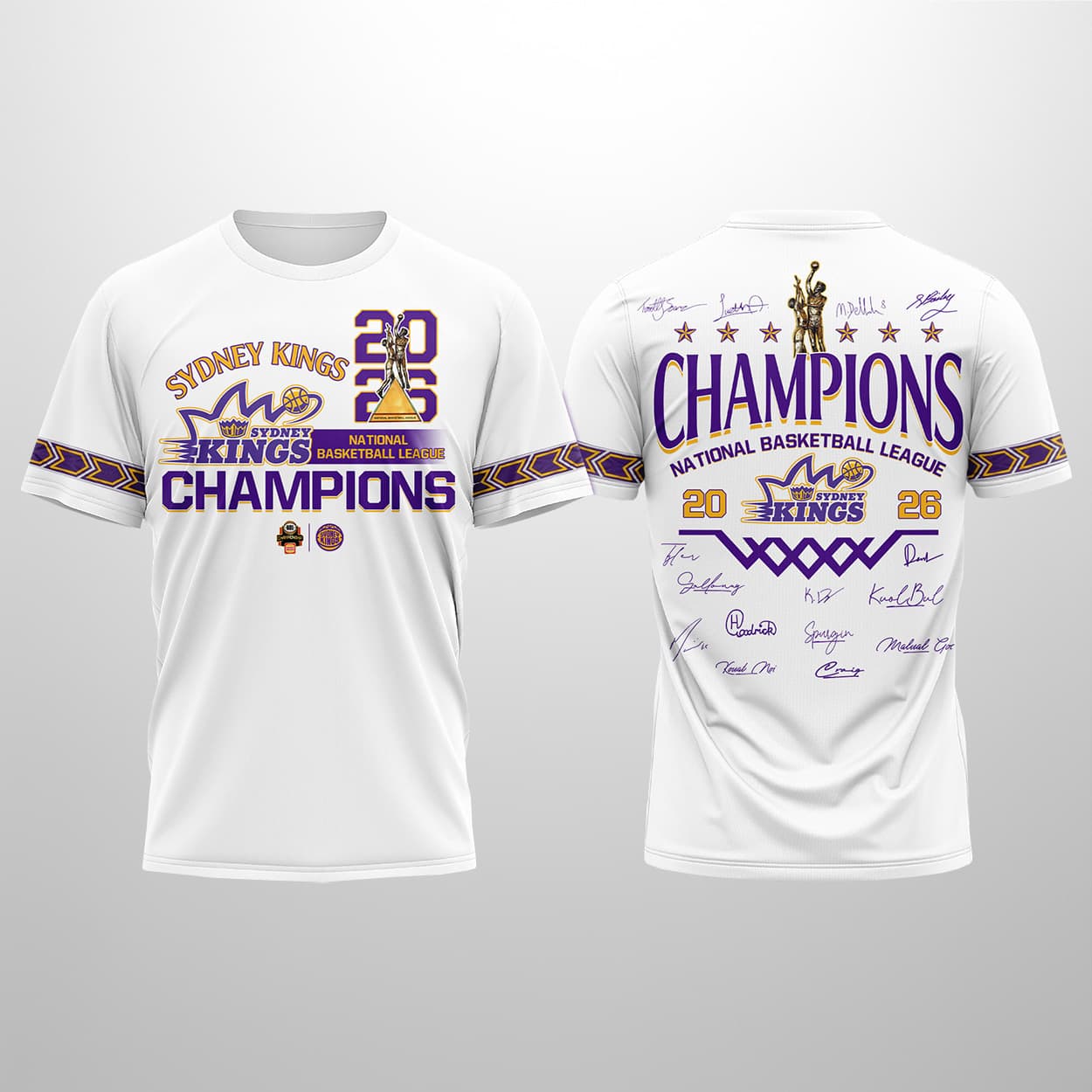 Sydney Kings Champions NBL 2026 Shirt