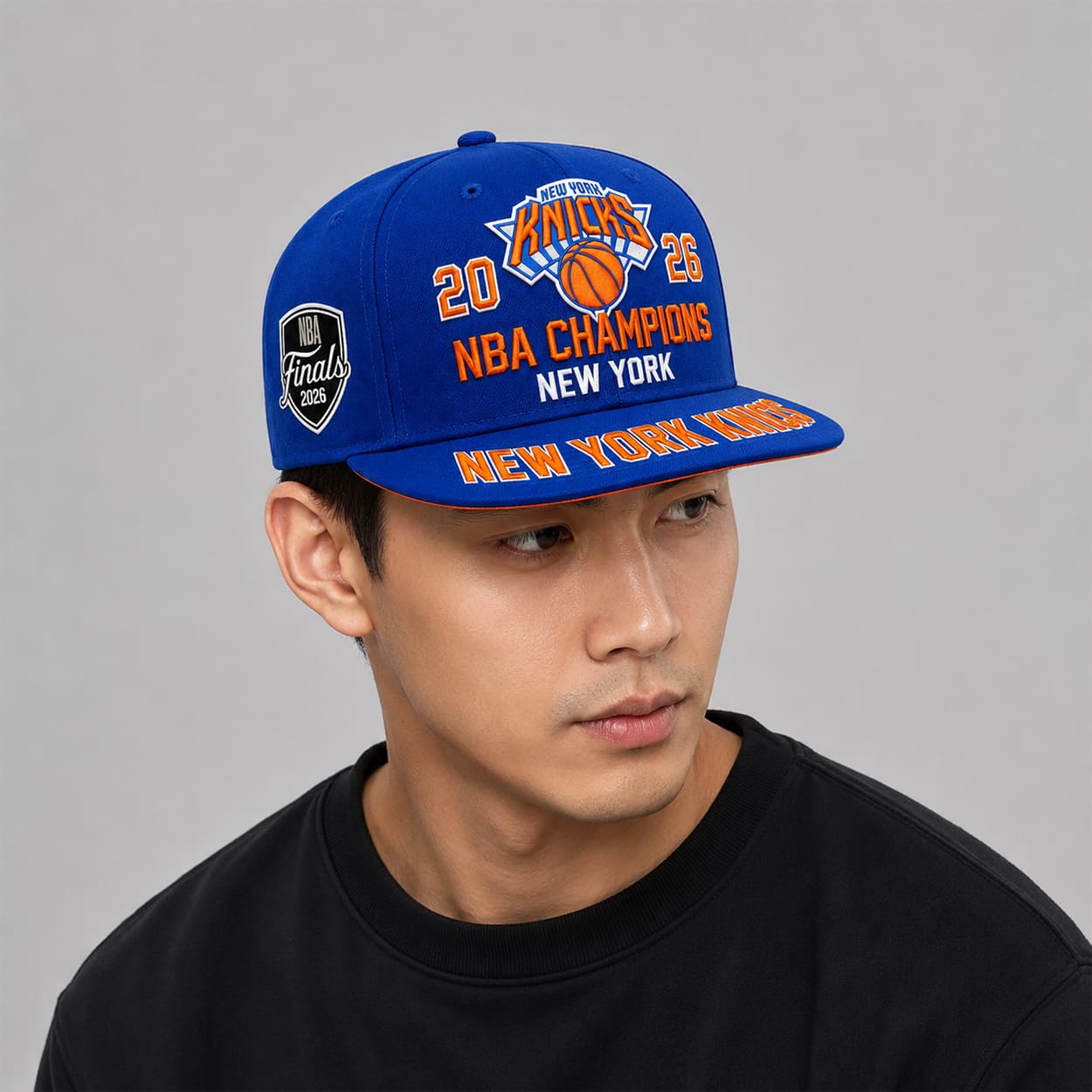 Knicks Basketball 2026 Champions Hat
