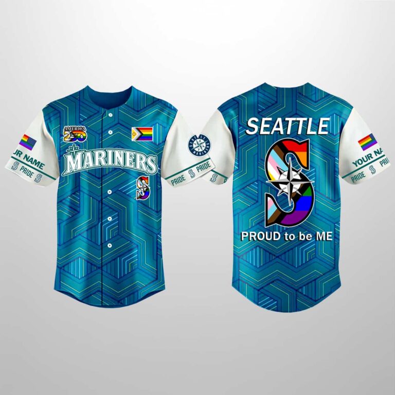 Mariners 2026 Pride Night America 250 Personalized Jersey
